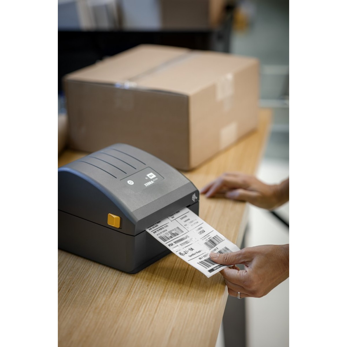 ZD-230t Barcode Printer thermal transfer White Infopos