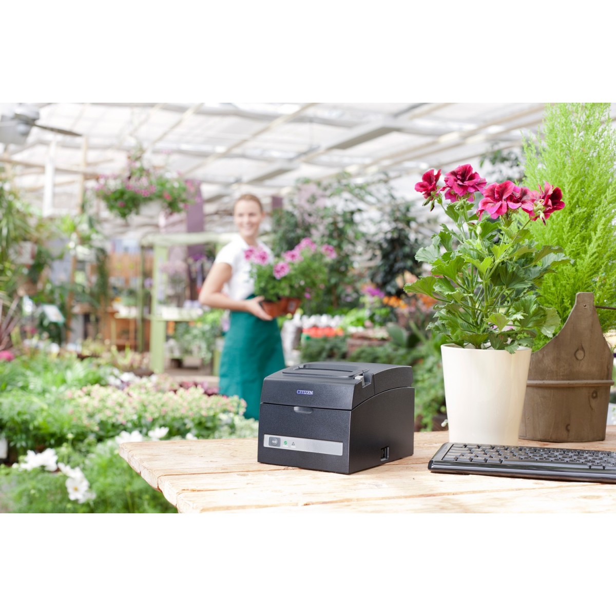 Thermal Printer CT-S310II white Infopos