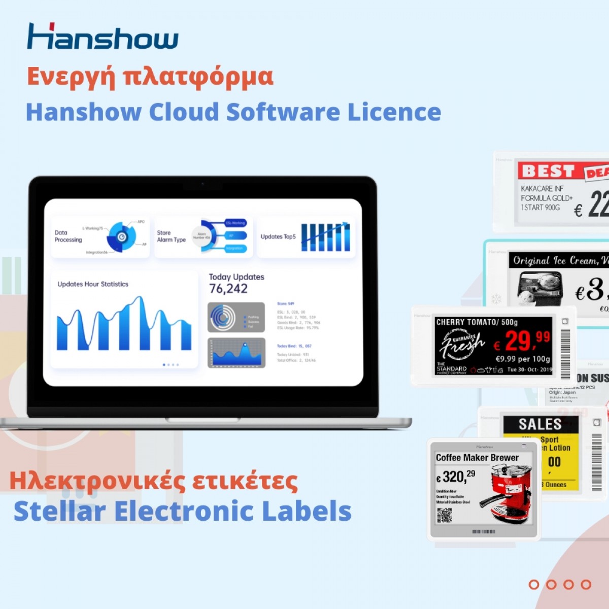 Hanshow Cloud Software & Labels Infopos
