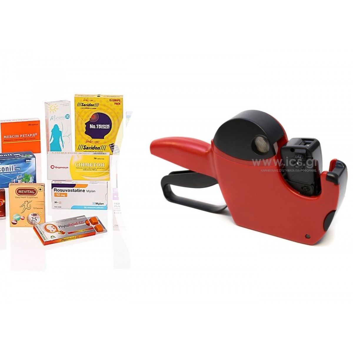 Labeller Jolly JC8 2612 red Infopos