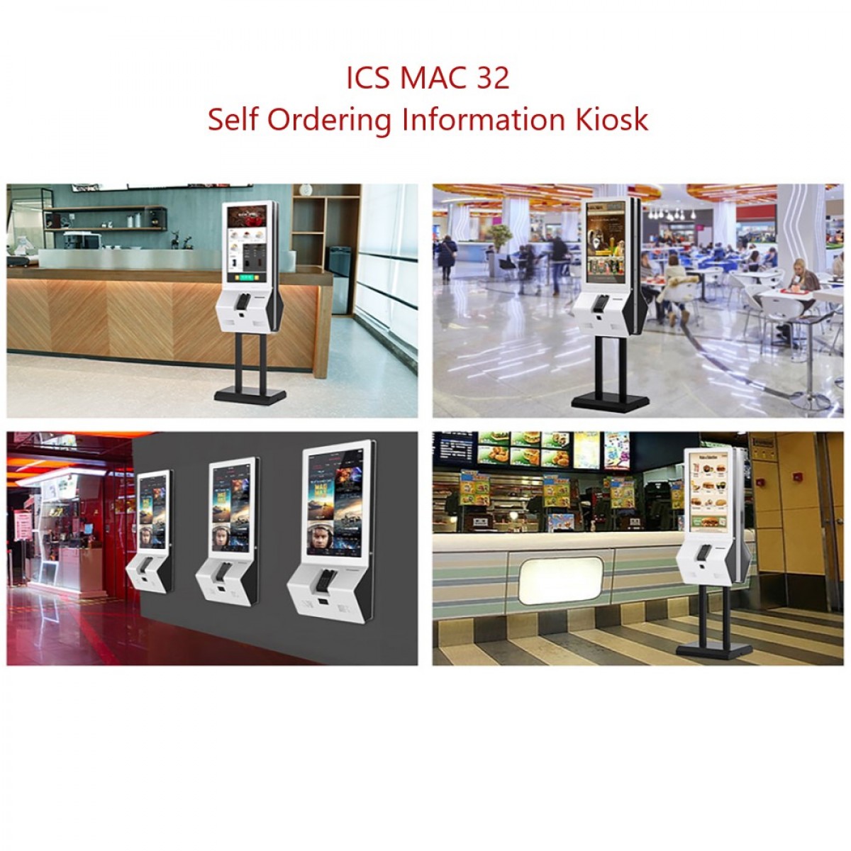 ICS MAC-32 Kiosk i3-6157U Infopos
