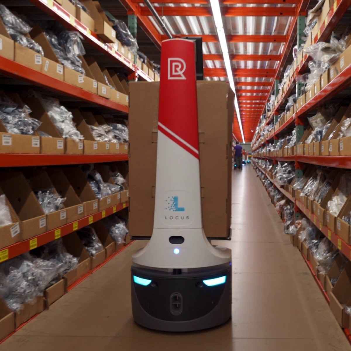 Locus Origin AMR Autonomous Mobile Robot Infopos