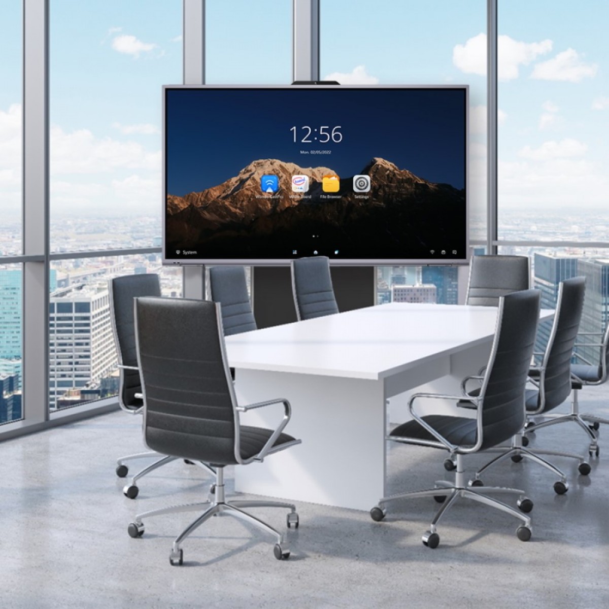 Hikvision 86''4Κ Interactive Flat Panel Infopos