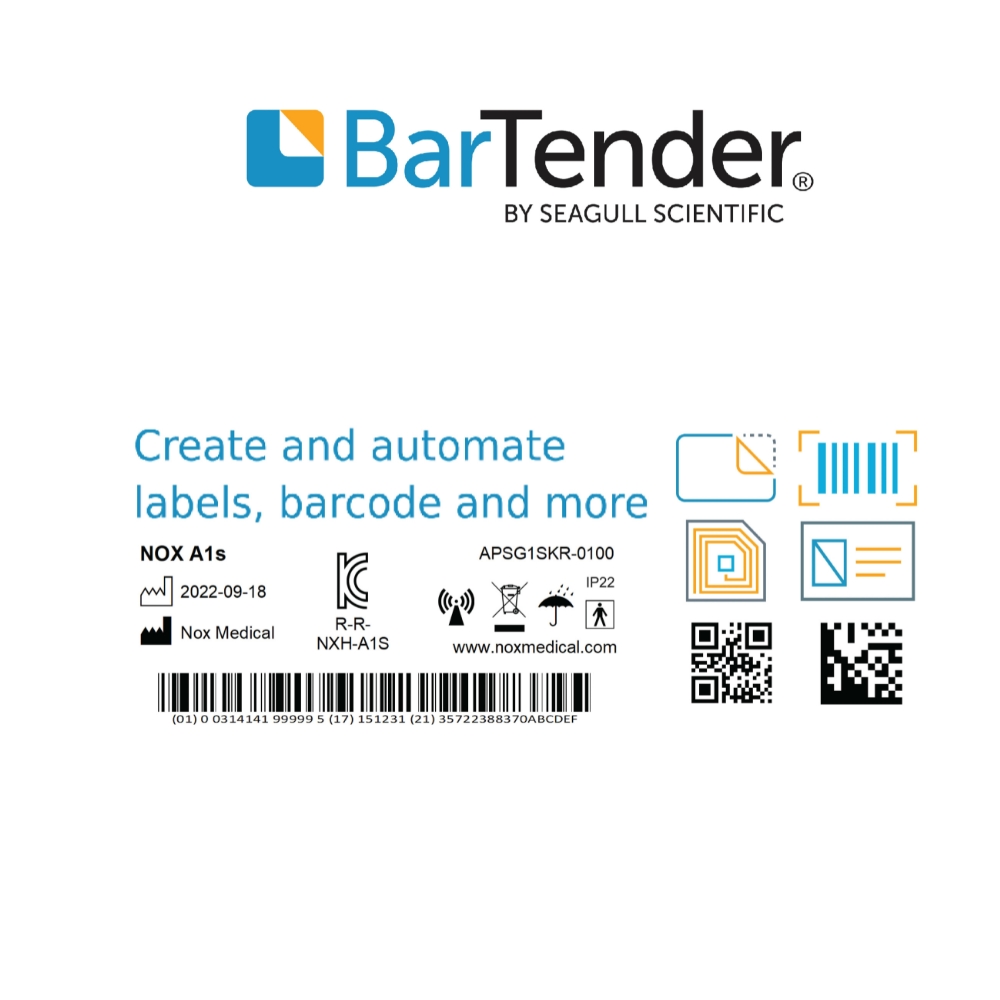 BarTender Barcode software, label printing Infopos