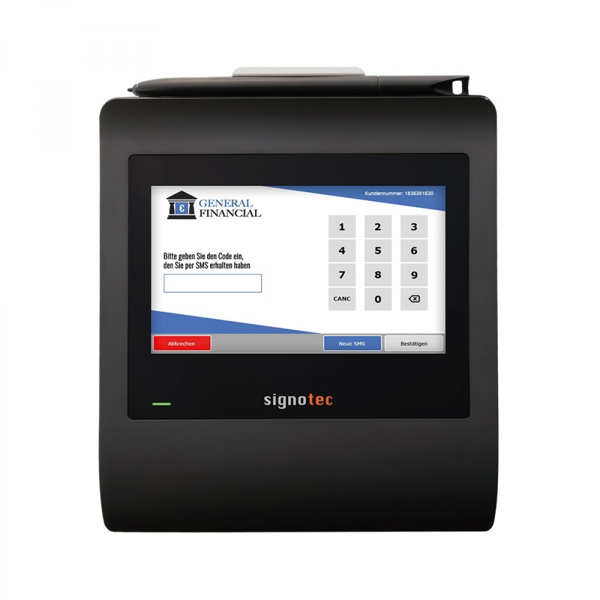 Gamma Pad full colour LCD Infopos