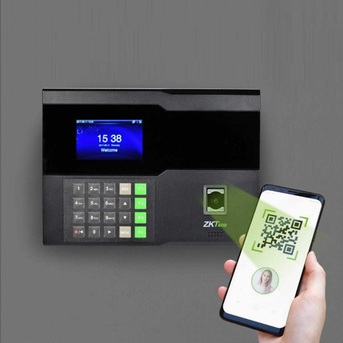 IN05-A QR Time Attendance-Access System Infopos IN05-A QR Time Attendance-Access System Infopos