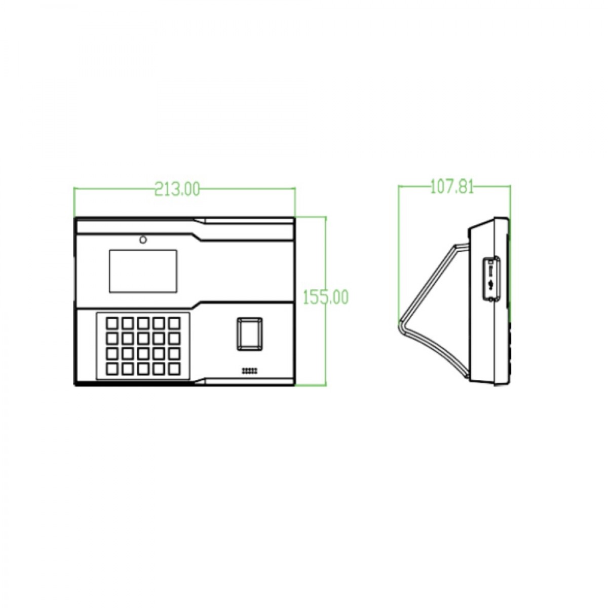 IN05-A QR Time Attendance-Access System Infopos IN05-A QR Time Attendance-Access System Infopos