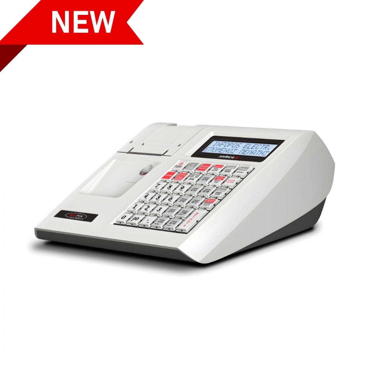 Mirka III white Infopos